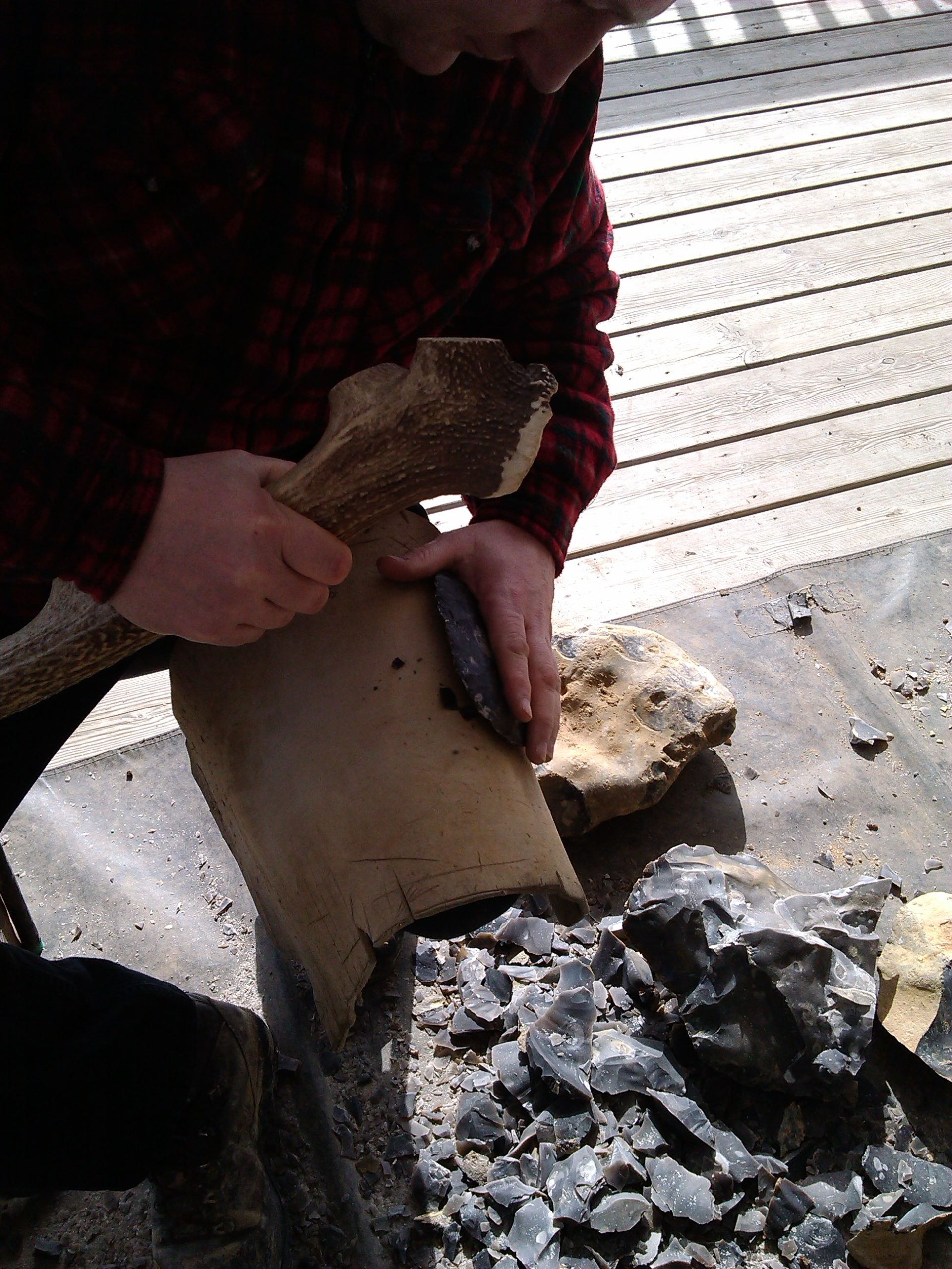 Nell Bank 14/03/13 - Knapping in God's Own Country - Primitive ...